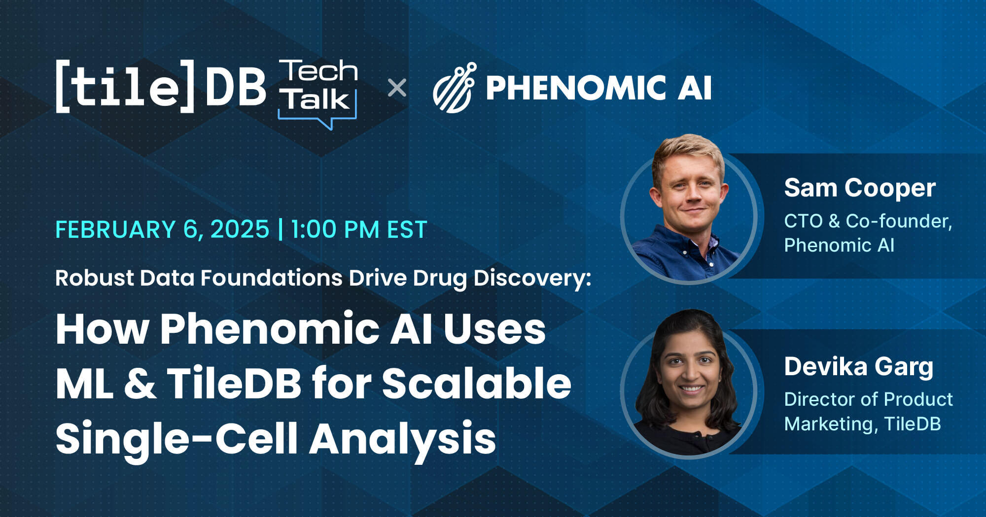 [TileDB Tech Talk] How PhenomicAI Uses ML & TileDB for Scalable Single-Cell Analysis