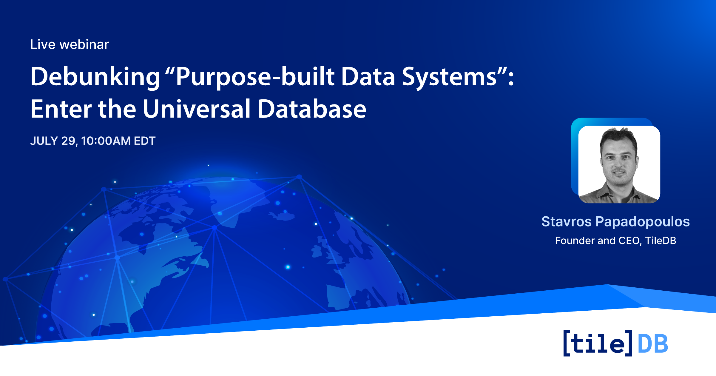 Debunking “Purpose-built Data Systems”: Enter the Universal Database ...